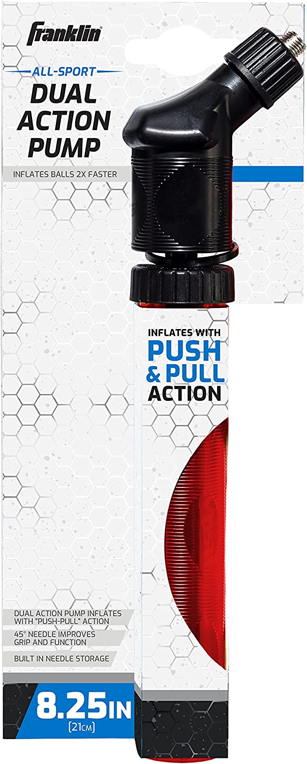 Franklin Dual Action Pump Withe Inflating Needle, Assorted Color ...