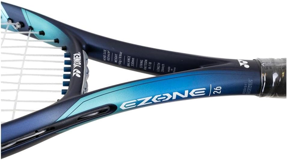 Yonex EZONE 26 inch Sky Blue Tennis Racquet (7th Gen) (Pre-Strung ...