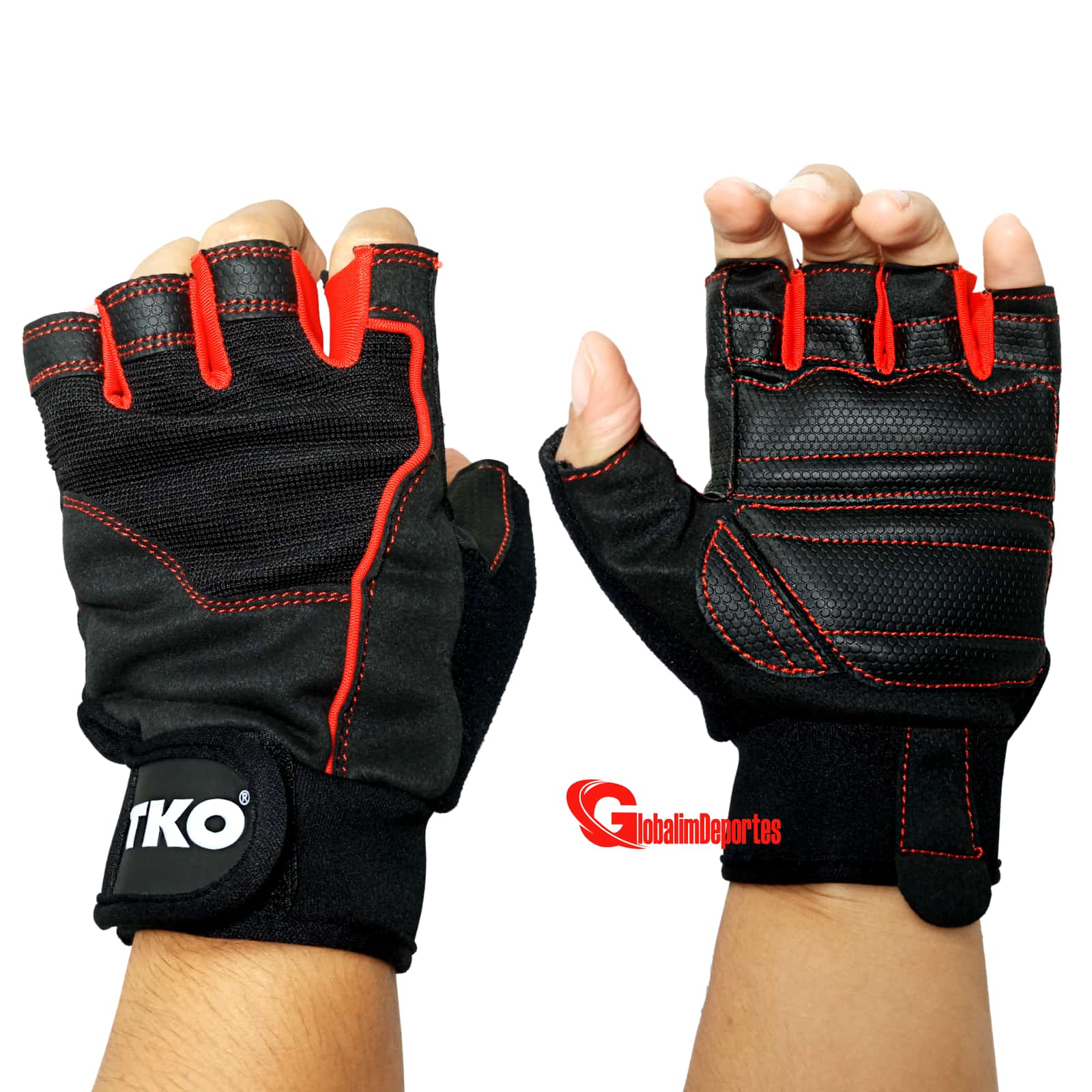 TKO Workout Gloves Gym Fitness Weightlifting Gloves Pair - Deportes ...