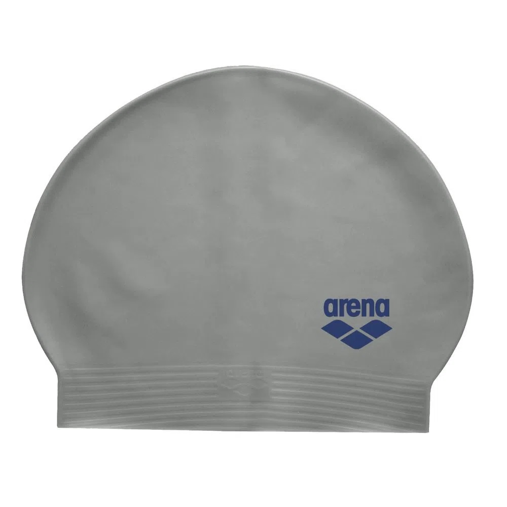 Arena Adult Unisex Soft Latex Swim Cap Gray - Deportes Globalim