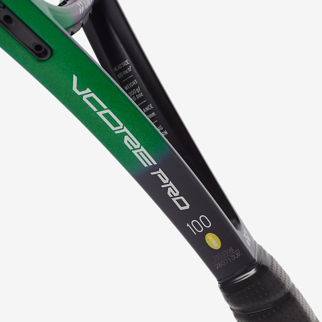 YONEX VCORE PRO 100 300g Tennis Racquet Green/Purple 4 3/8" Unstrung ...