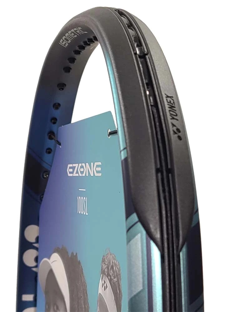 Yonex EZONE 100SL Sky Blue Tennis Racquet (7th Gen), Unstrung 270g Grip ...