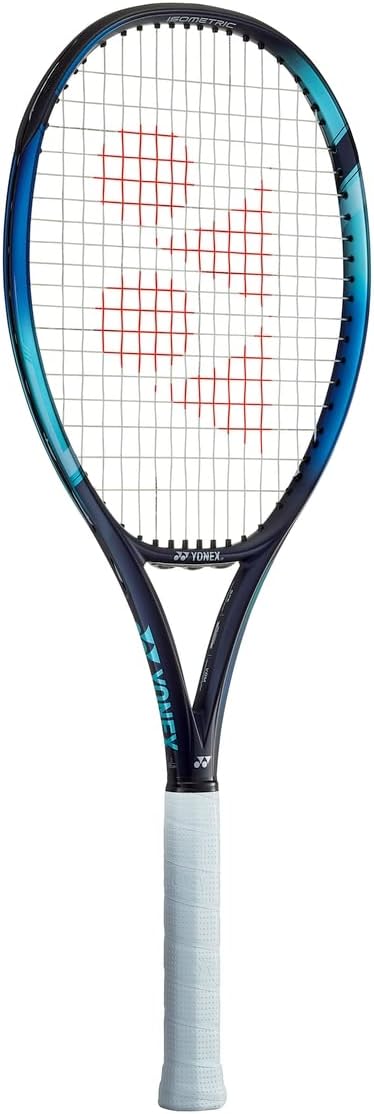 Yonex EZONE 100SL Sky Blue Tennis Racquet (7th Gen), Unstrung 270g Grip ...