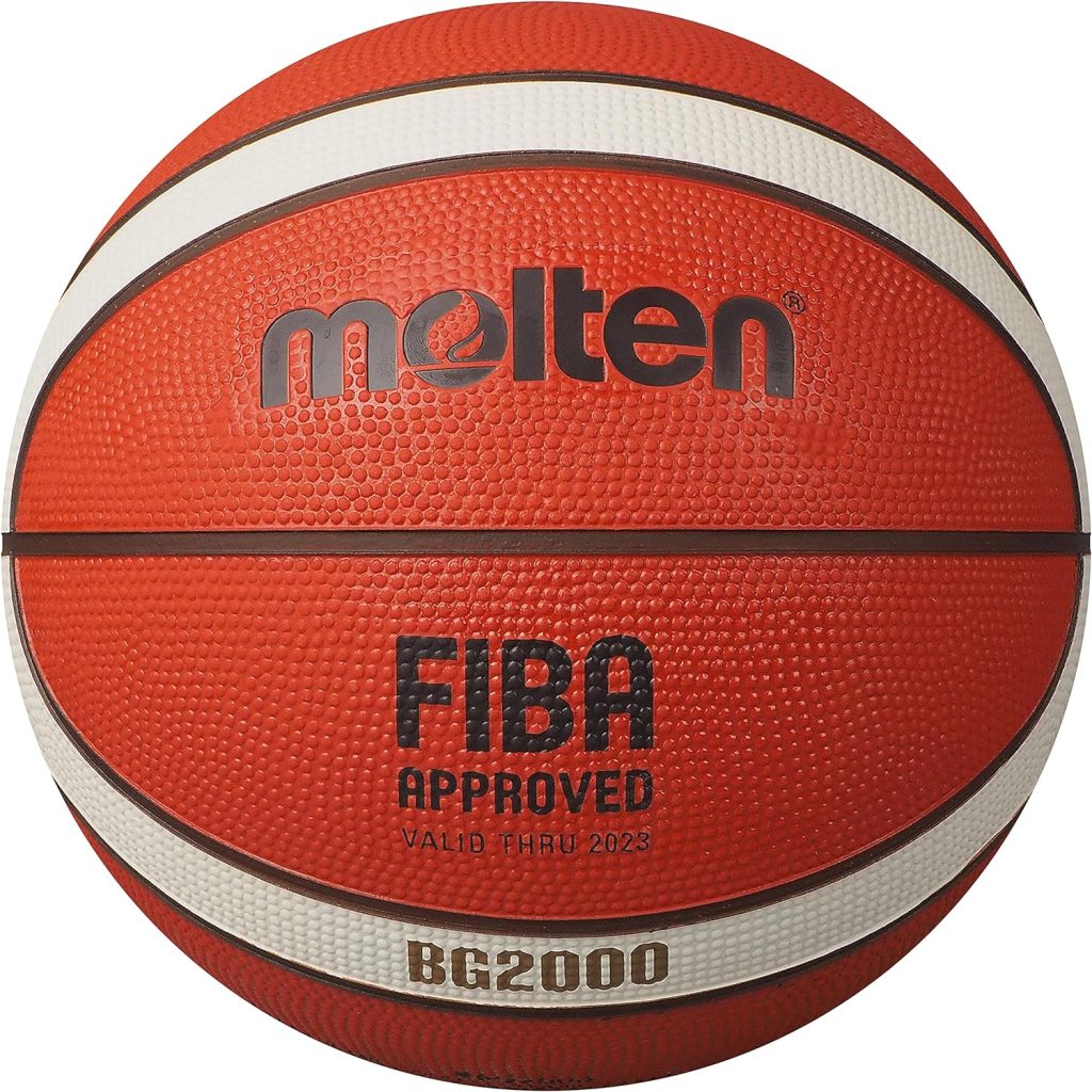 Molten BG2000 Basketball Indoor/Outdoor, Premium Rubber, Junior Size 5 ...