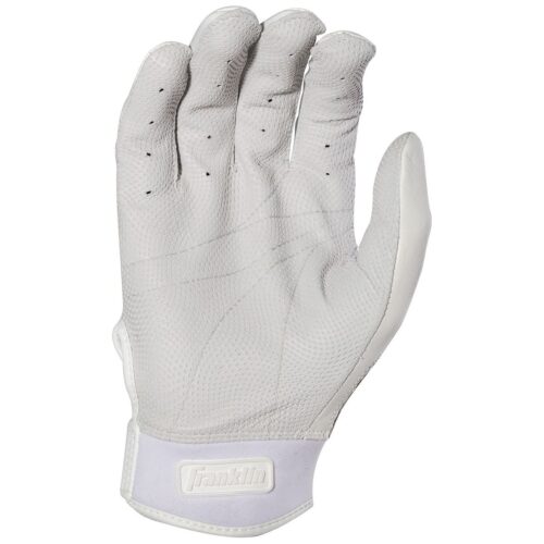 Franklin CFX Pro Youth Batting Gloves Chrome White, size Small